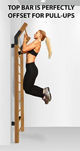 Limitless XVP Fitness Swedish Ladder Wood Stall Bar – Physical Therapy ...