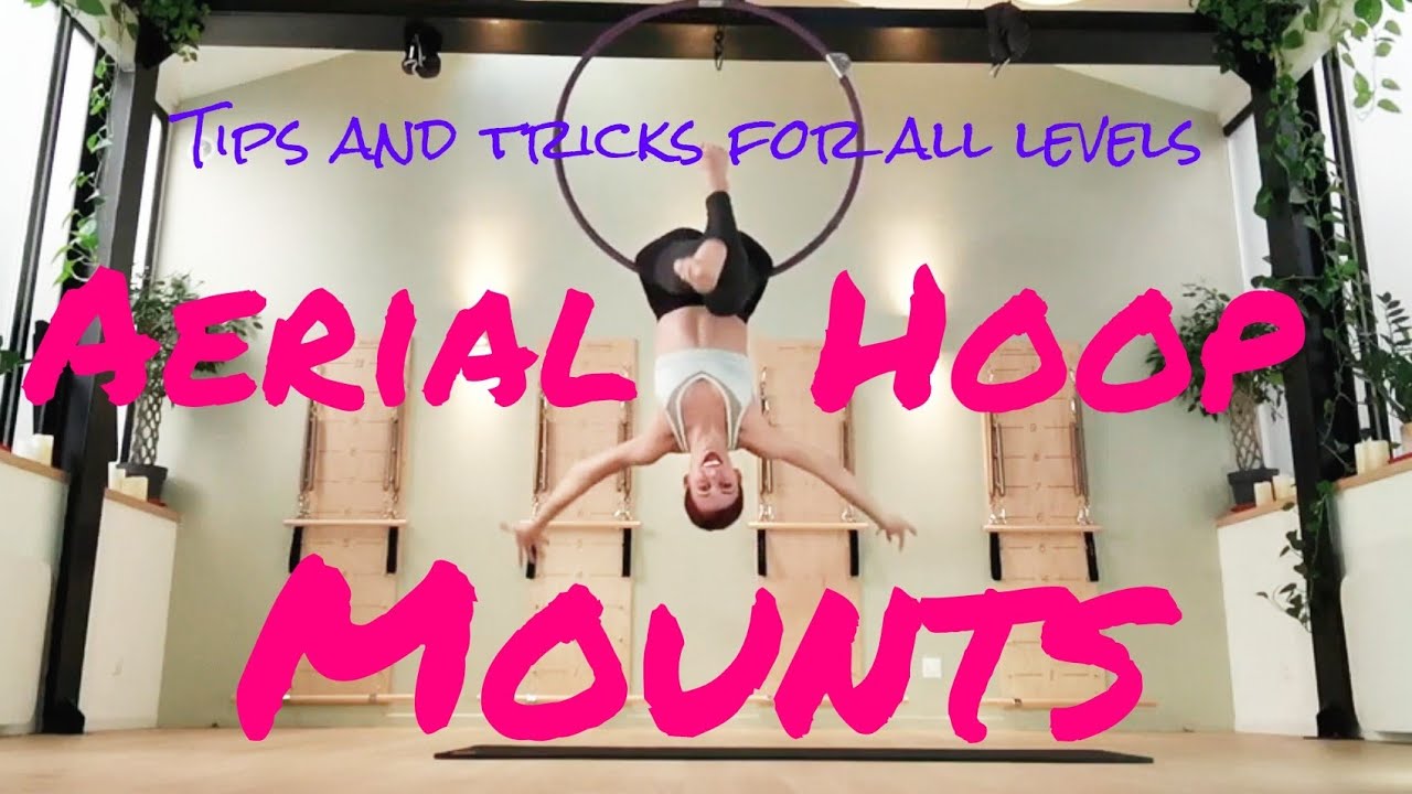 Easy AERIAL HOOP MOUNTS Tutorial: 6 different Aerial Mounts for all ...