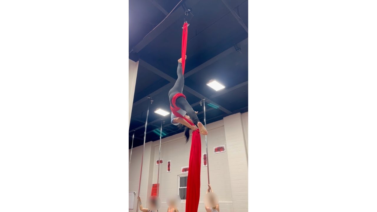 Aerial Silks Double Star Drop - AerialFitness