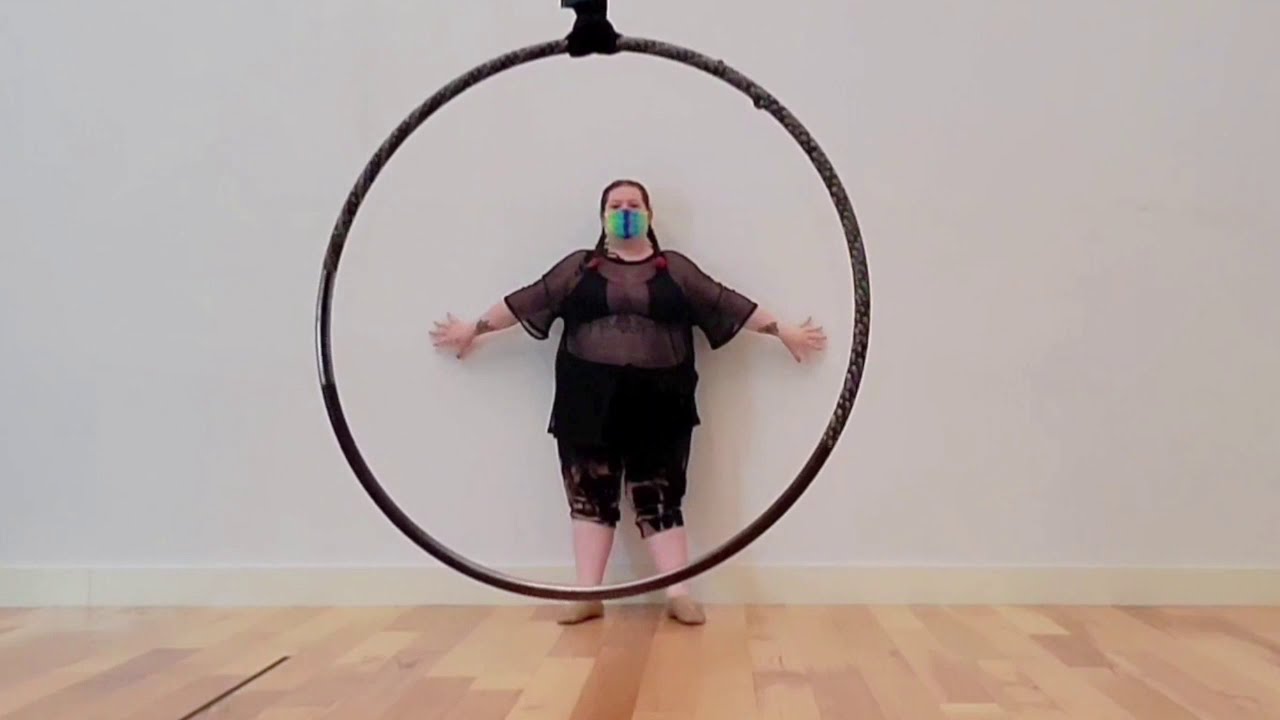 Ultra Low Aerial Lyra Dance Practice - AerialFitness