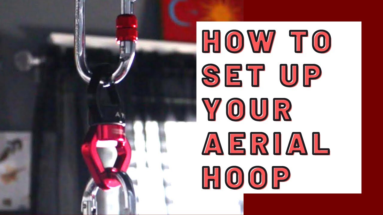 Aerial Lyra Rigging Tutorial | X-Pole A-Frame Rig | Setting up Hoop at ...