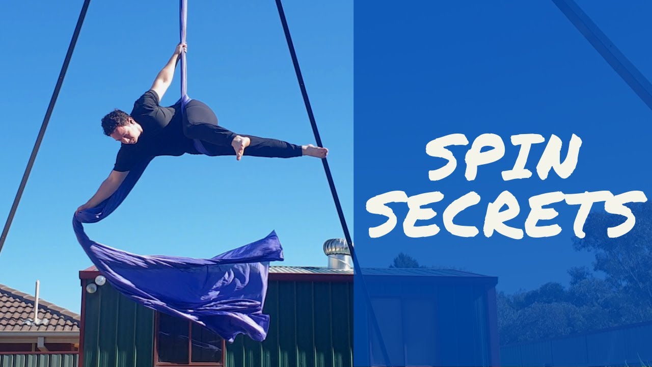 HOW TO SPIN ON AERIAL SILKS, EVERYTHING YOU NEED TO KNOW | Spinning on ...