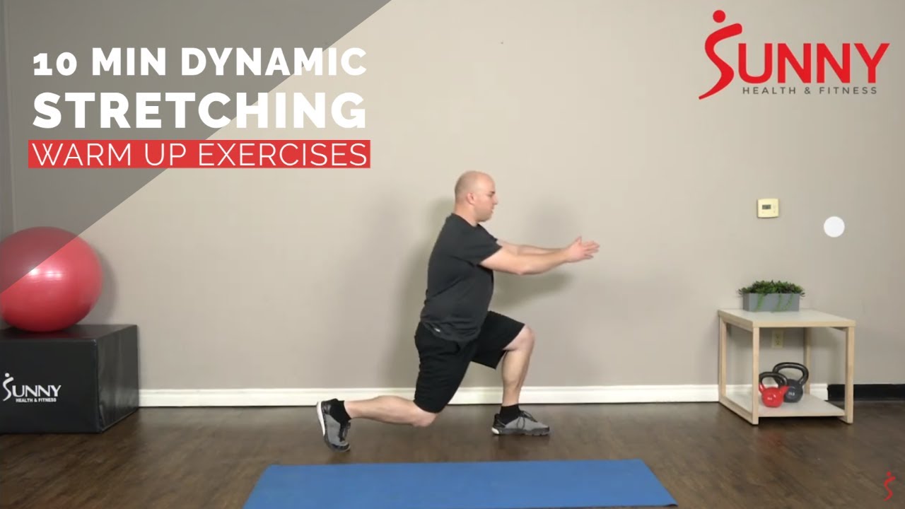 10 Min Dynamic Stretching Warm Up Exercises for Morning Routine ...