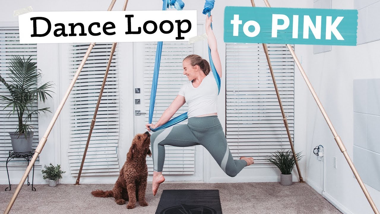 Aerial Yoga Dance Flow | Pink - All I Know So Far - AerialFitness
