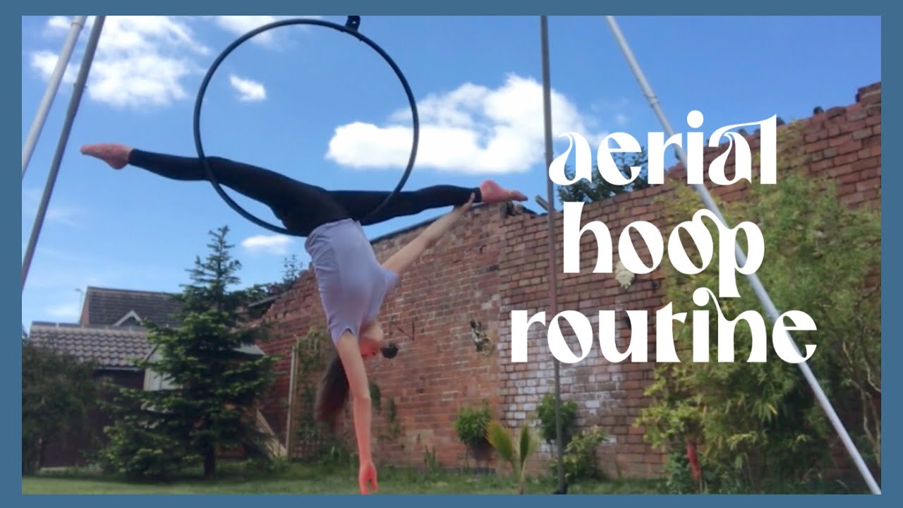 Billie eilish aerial hoop routine | no time to die | aerial lyra | x ...