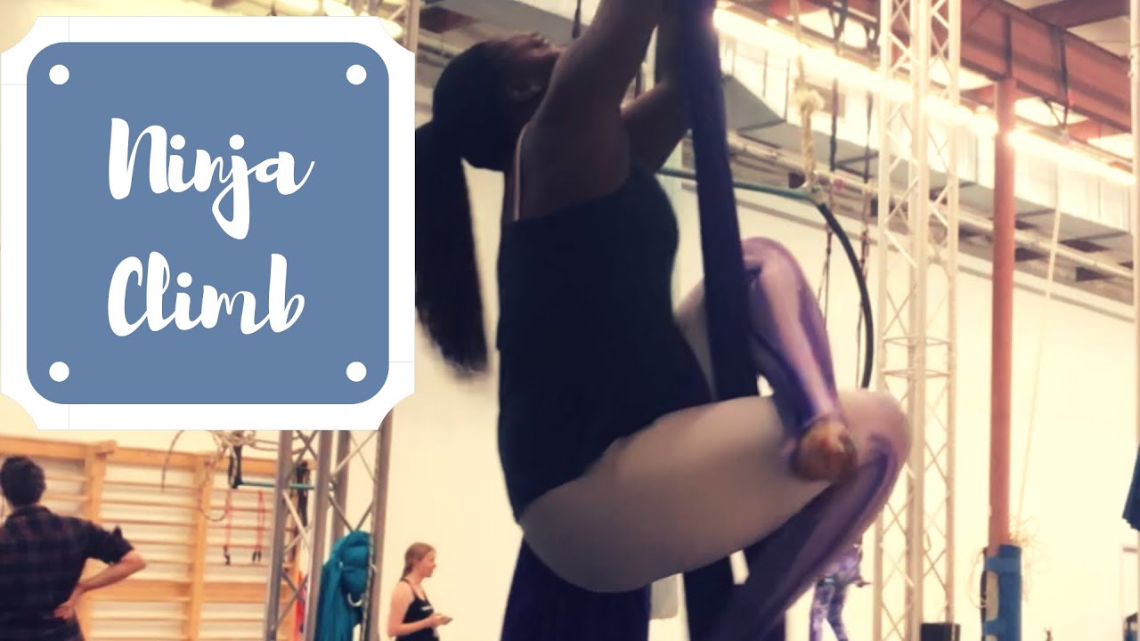 Ninja Climb (Aerial Silks) - AerialFitness