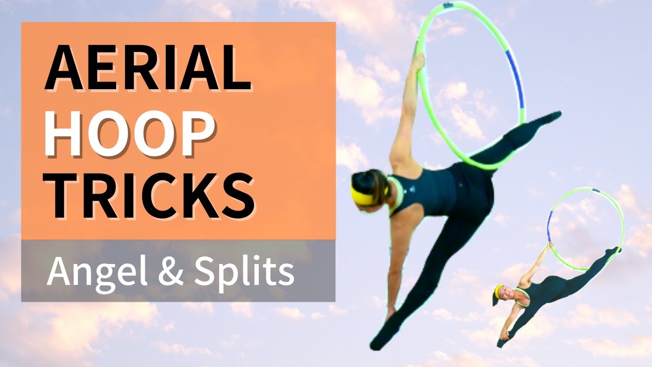 Aerial Hoop Tricks for Beginners | ANGEL & SPLITS - AerialFitness
