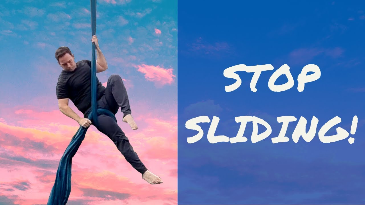 How to Climb Aerial Silks - Straddle climb with thigh hitch - AerialFitness