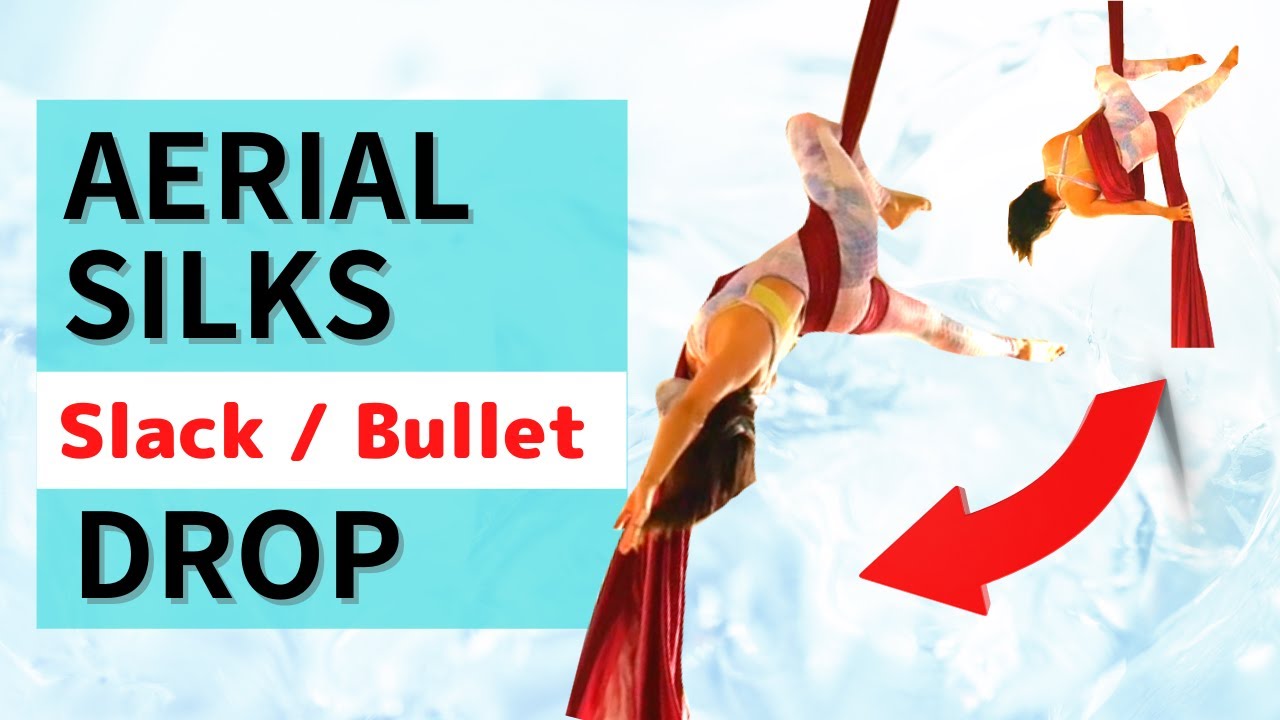 Aerial Silks Drop Tutorial | SLACK - BULLET DROP | Beginner - AerialFitness