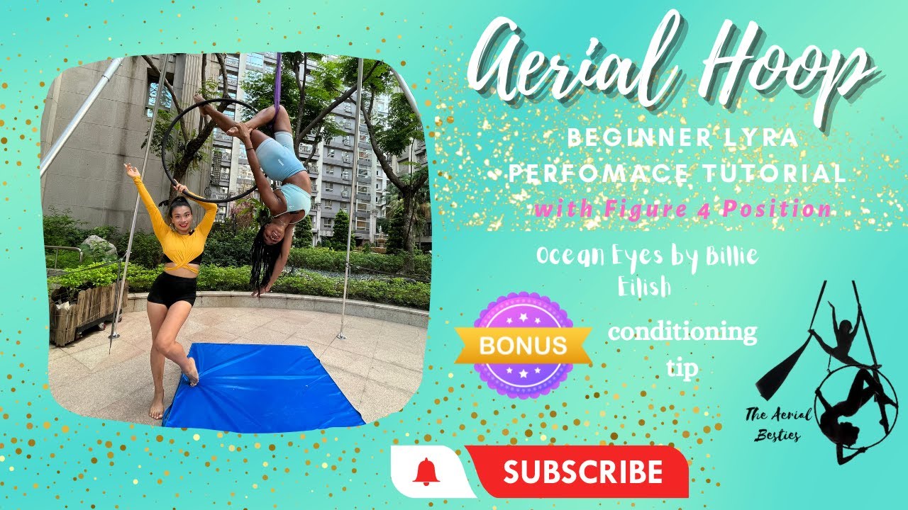 Aerial Hoop beginner lyra performance |The Aerial Besties | - AerialFitness