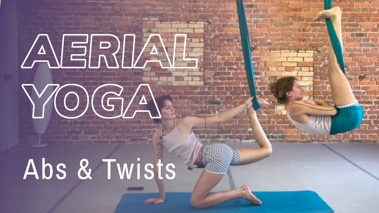 Aerial Yoga - Abs und Twists - AerialFitness