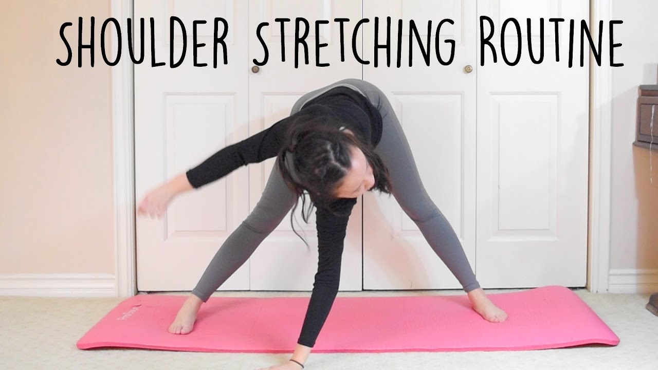 Shoulder stretches for flexibility - AerialFitness