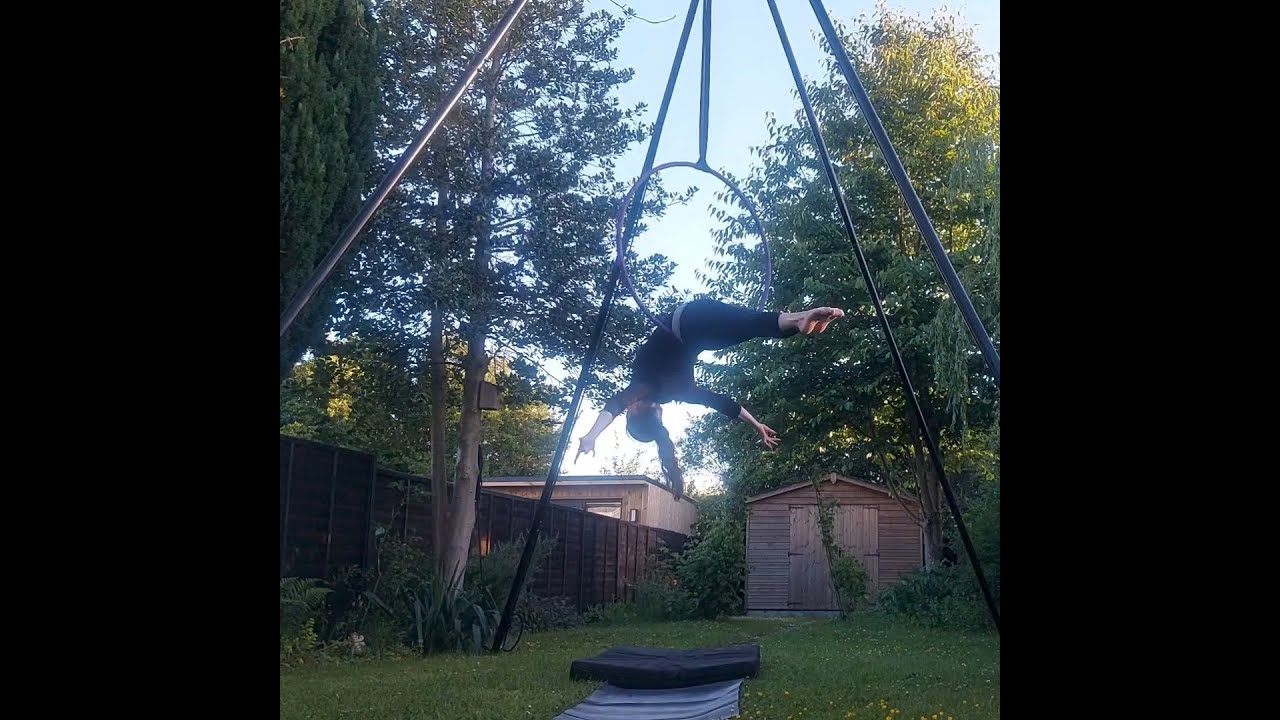 Back Balance- Aerial Hoop/ Lyra - AerialFitness