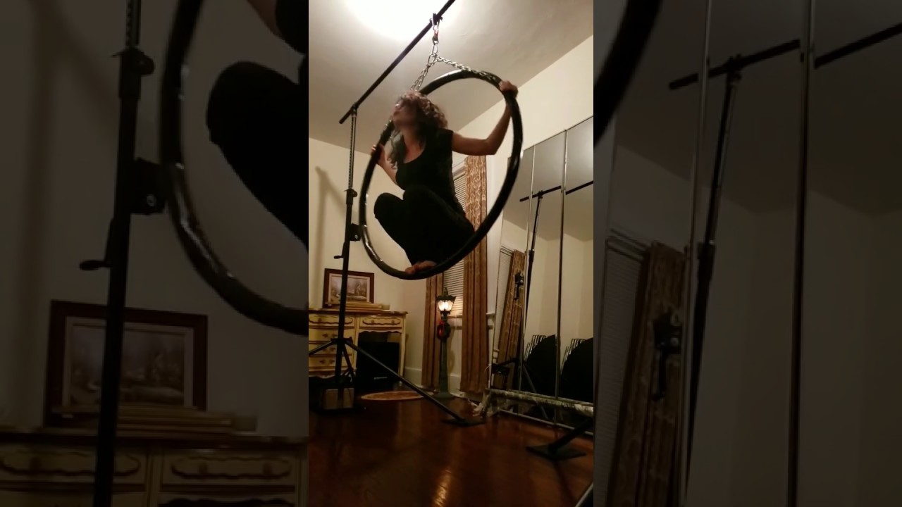 T. T. (Rehearsal on aerial lyra superhoop. Soon on high rig!) www ...