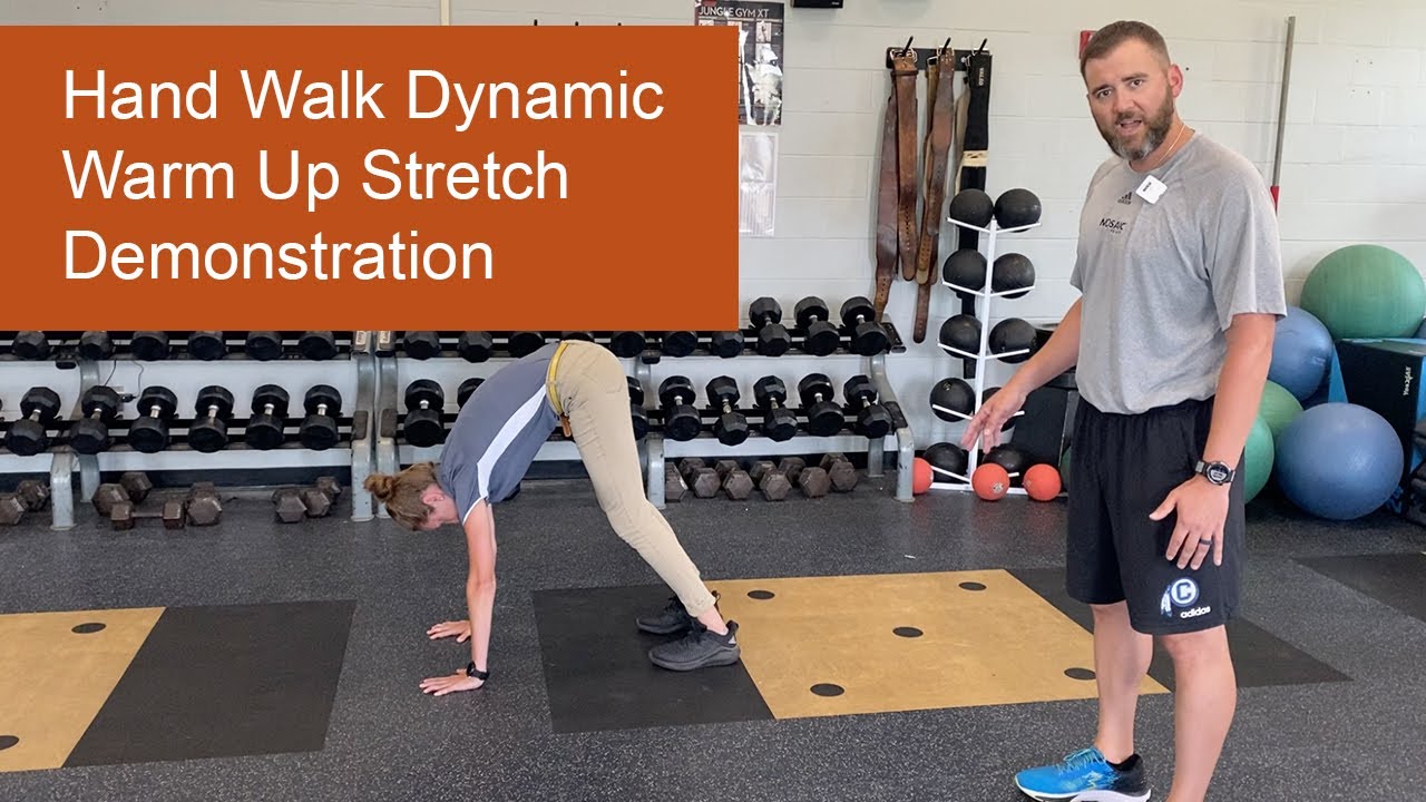 How To Do a Hand Walk Warm Up | Dynamic Stretching | Mosaic Life Care ...
