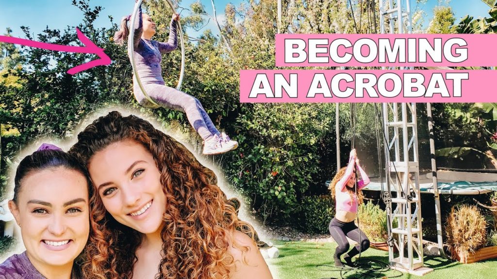 Learning the Ariel Hoop from Sofie Dossi! - AerialFitness