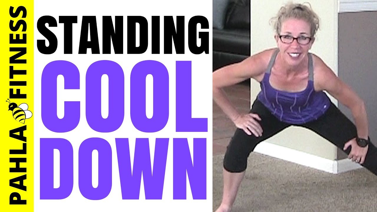 5 Minute STANDING Cool Down STRETCHES | Dynamic STRETCHING for After a ...