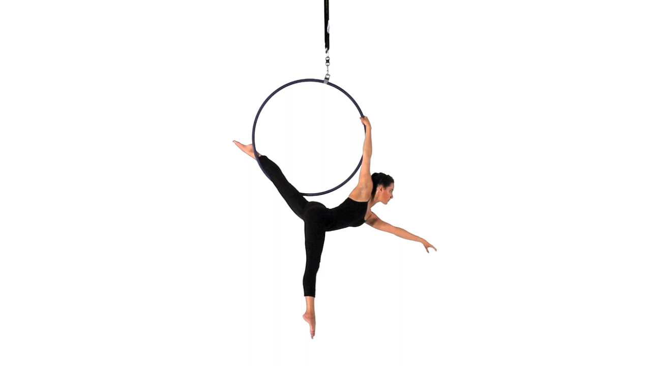 (Beginner) Lyra/Aerial Hoop - Half Angel - AerialFitness