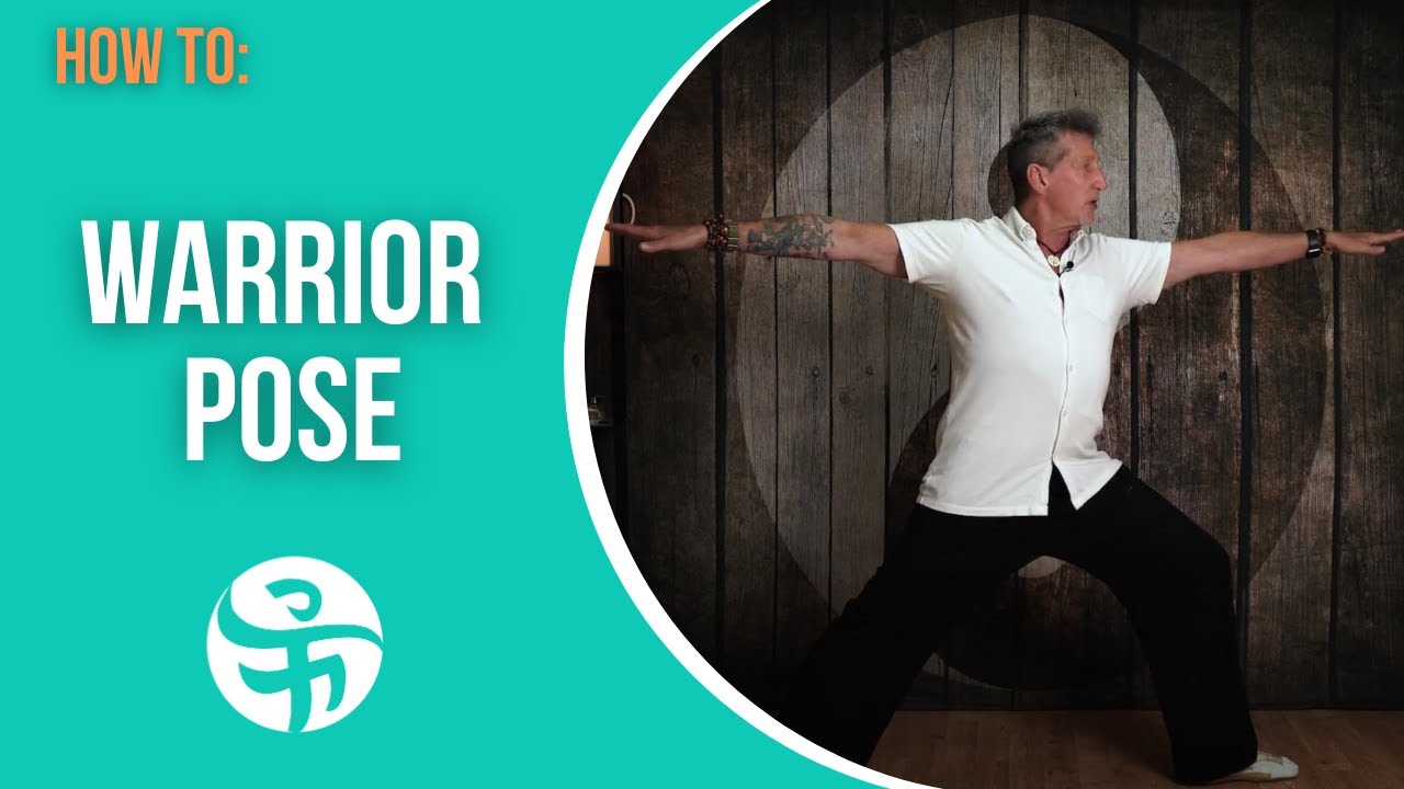 static and dynamic stretching exercises: The Warrior Pose - AerialFitness