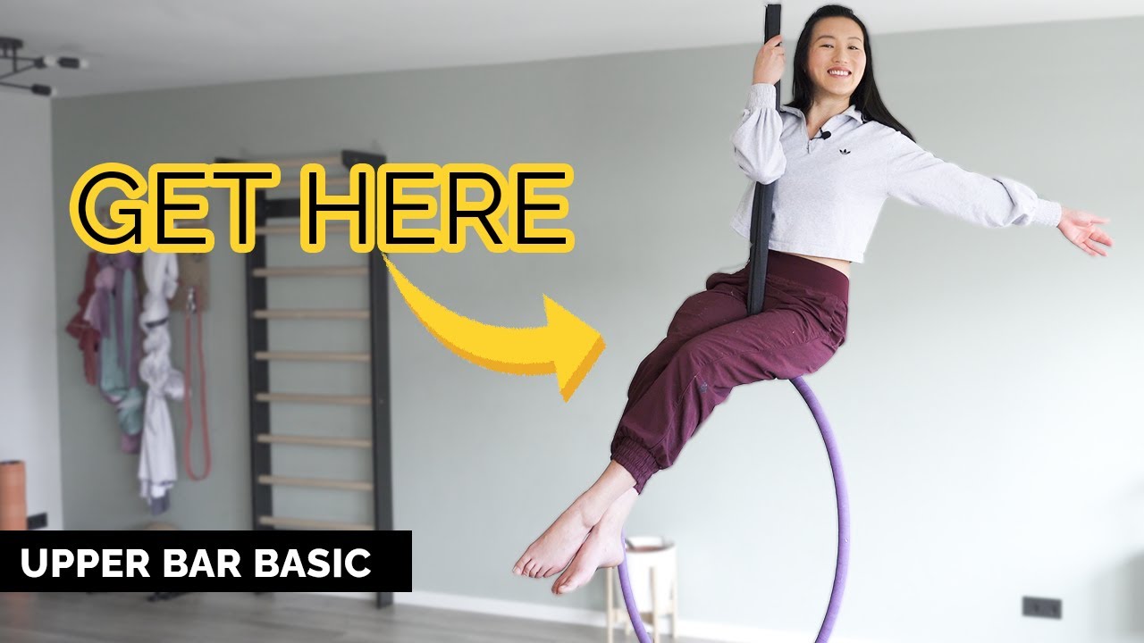 Simple Aerial Hoop Upper Bar Tricks For Beginners - AerialFitness