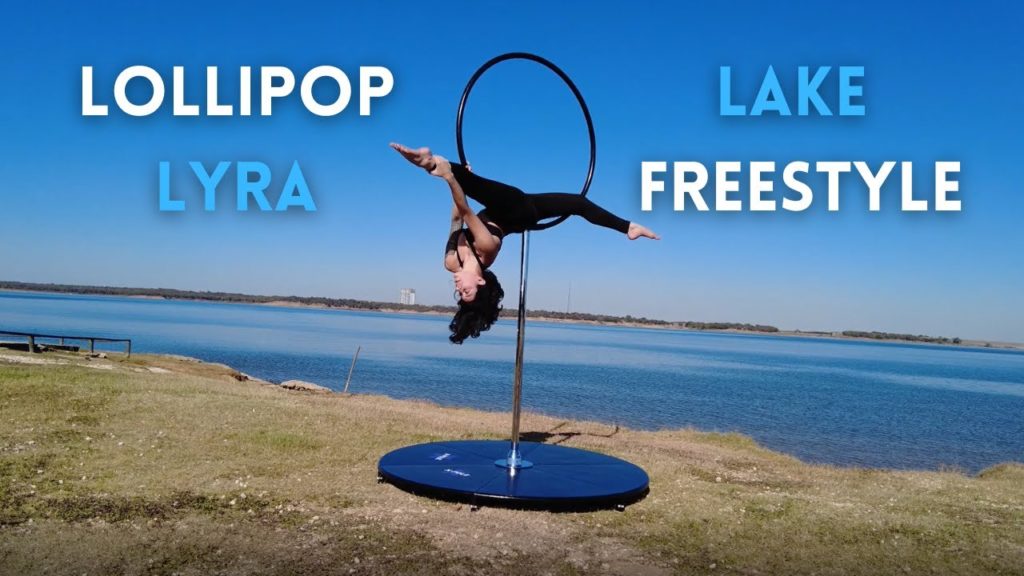Lollipop Lyra Freestyle at the Lake - AerialFitness