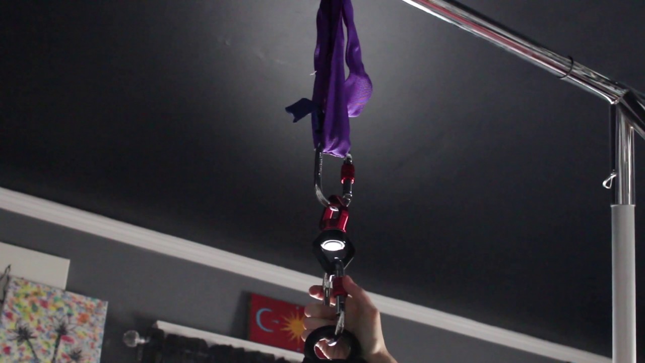 Aerial Silks Rigging Tutorial | X-Pole A-Frame Rig - AerialFitness