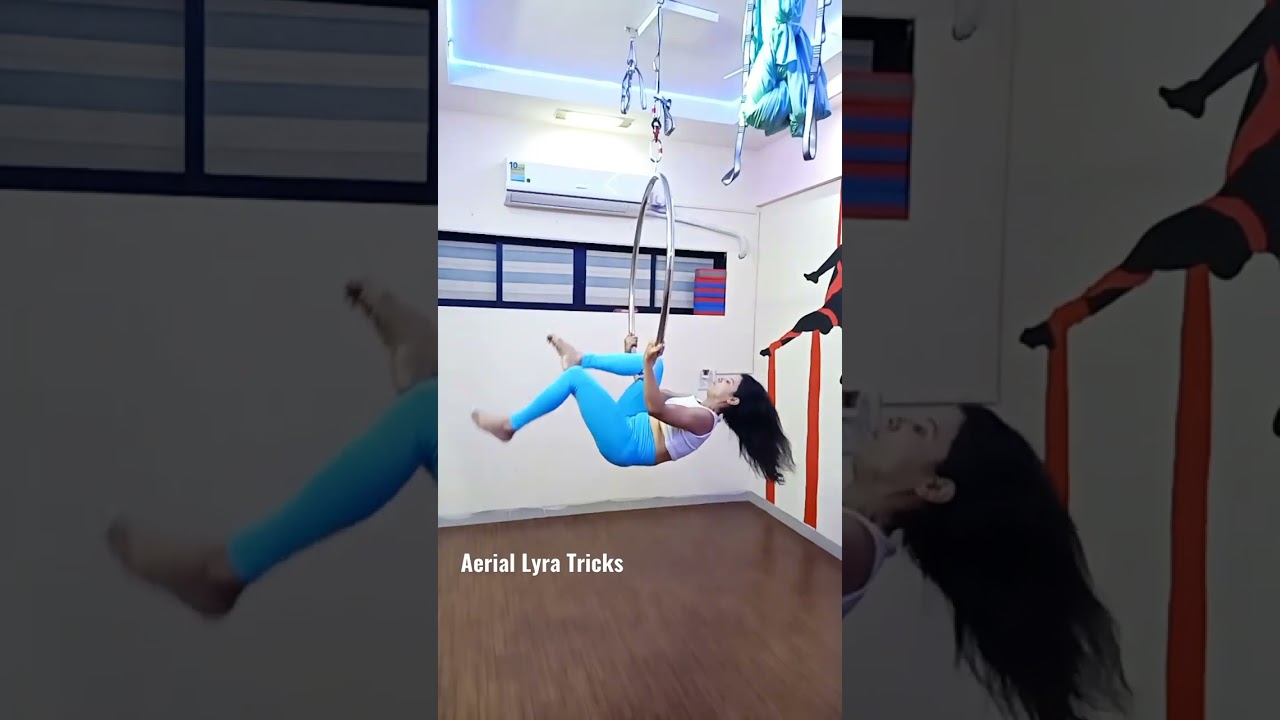 Aerial Lyra hoop Tricks ll - AerialFitness