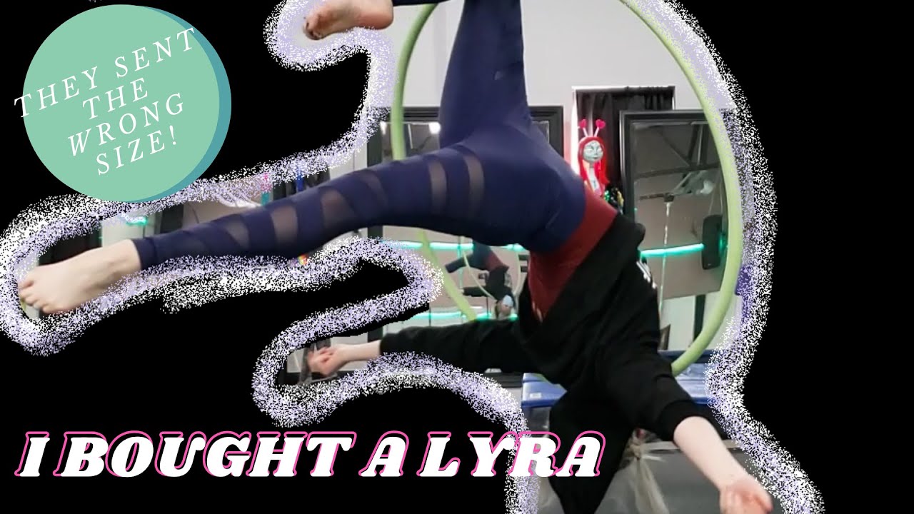 I BOUGHT AN AERIAL HOOP! Lyra unboxing from Uplift Active - AerialFitness