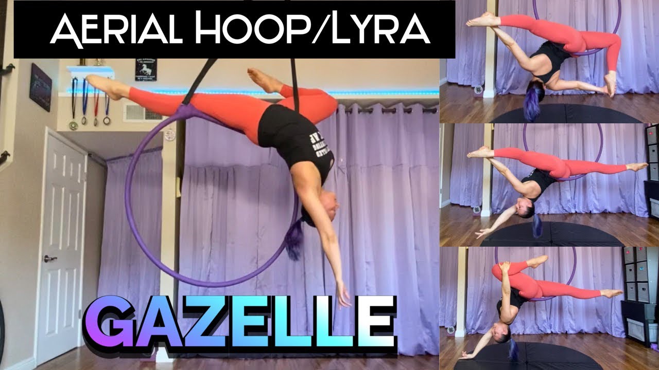 Gazelle | Aerial Hoop | Lyra| with Natalie - AerialFitness