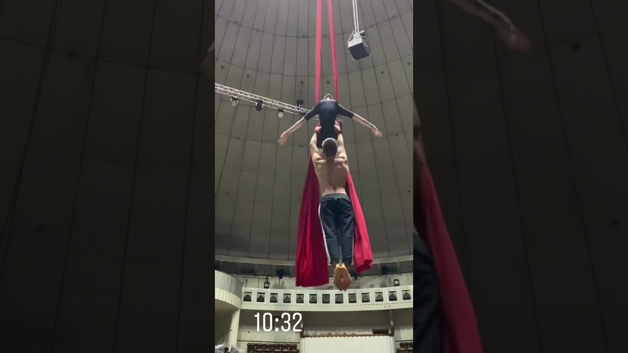 aerial duo , morning rehearsal - AerialFitness