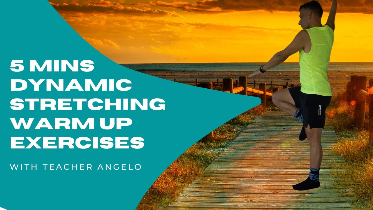 5 mins Dynamic Stretching Warm Up Exercises Before Workout - Secret ...