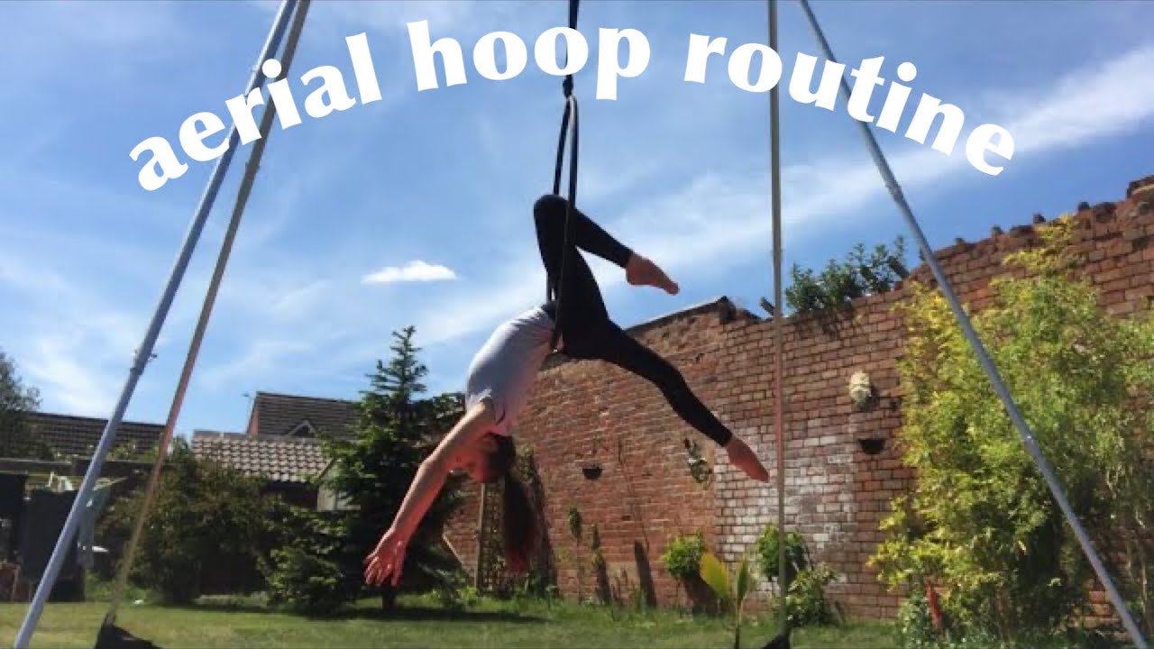 Aerial hoop routine | strange birds | aerial lyra - AerialFitness