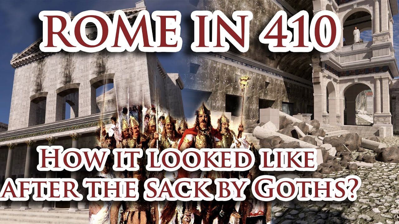 ROME IN 410 - What the Eternal City looked like right after the sack by ...